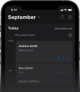 New mobile experience for barbers – Squire Barber Appointment & Booking App