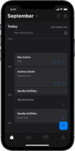 New mobile experience for barbers – Squire Barber Appointment & Booking App